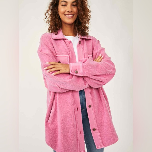 Free People | Jackets & Coats | Free People Ruby Jacket Button Up ...